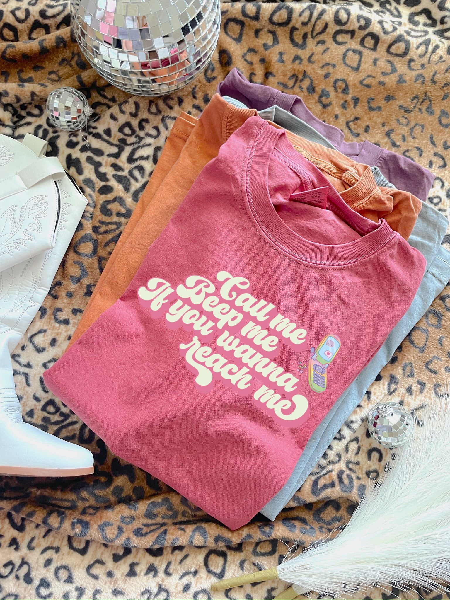 Call me Beep Me If You Wanna Reach Me Crunchberry Tee – Olive Street ...