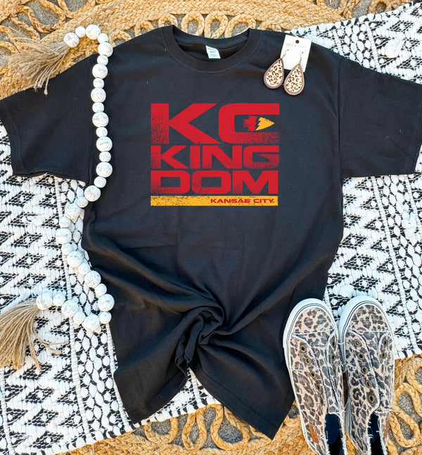 KC Kingdom Kansas City Back Tee - Olive Street Boutique