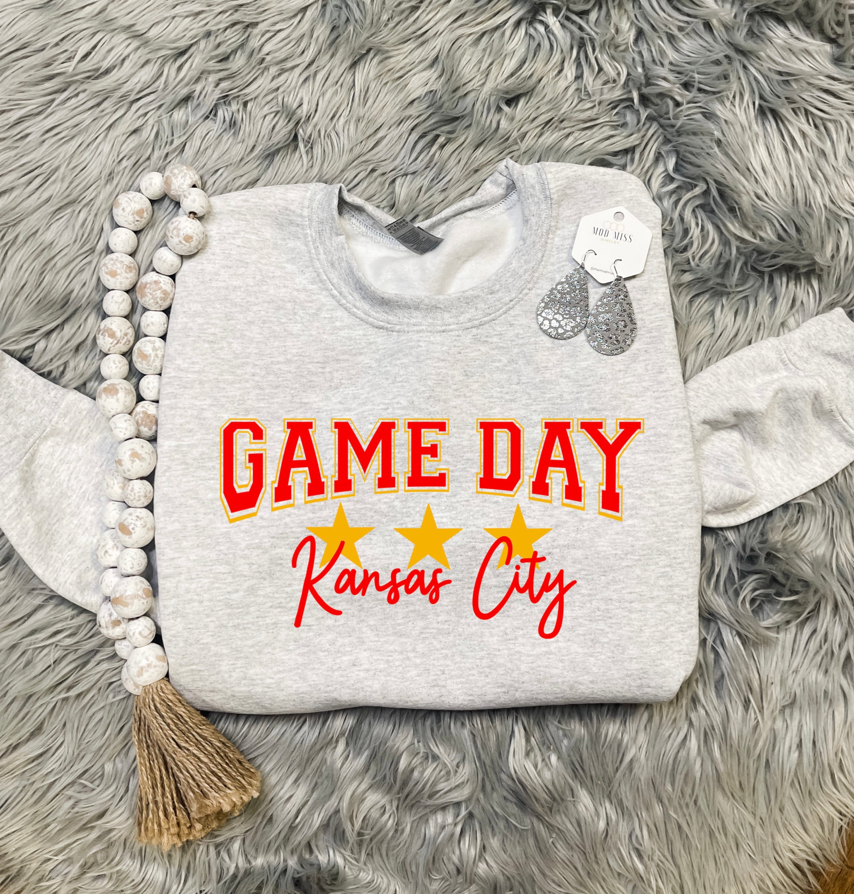 Game Day Kansas City Stars Ash Sweatshirt – Olive Street Boutique
